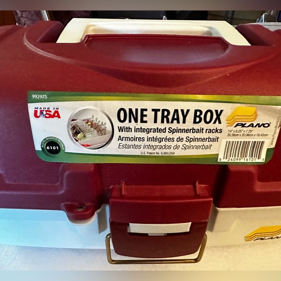 Plano | Storage & Organization | Plano Tacklecraft Box Integrated Racks ...